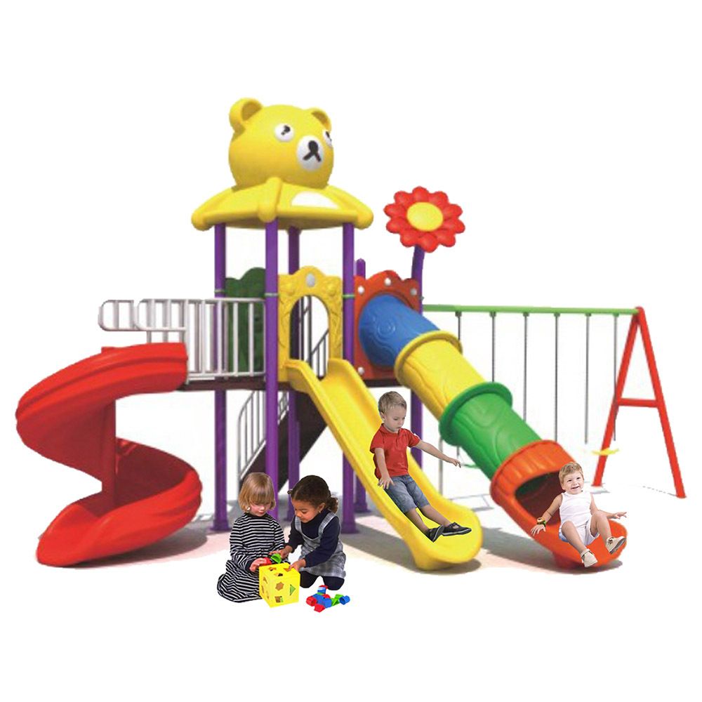 Buy MYTS Outdoor Slide Teddy Top multicentre for kids Online | Danube ...