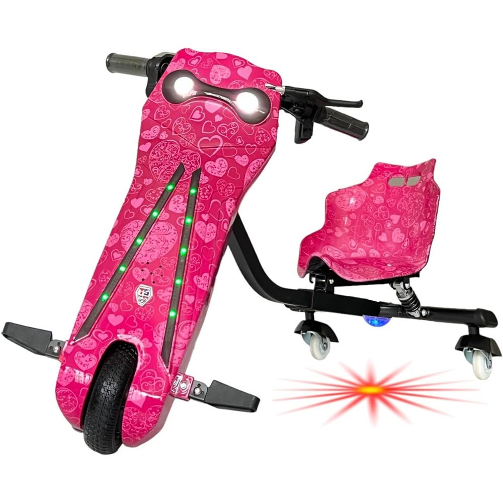 Buy MYTS Dragonfly 3 Wheel Electric Scooter - 36V - Pink Star Online ...
