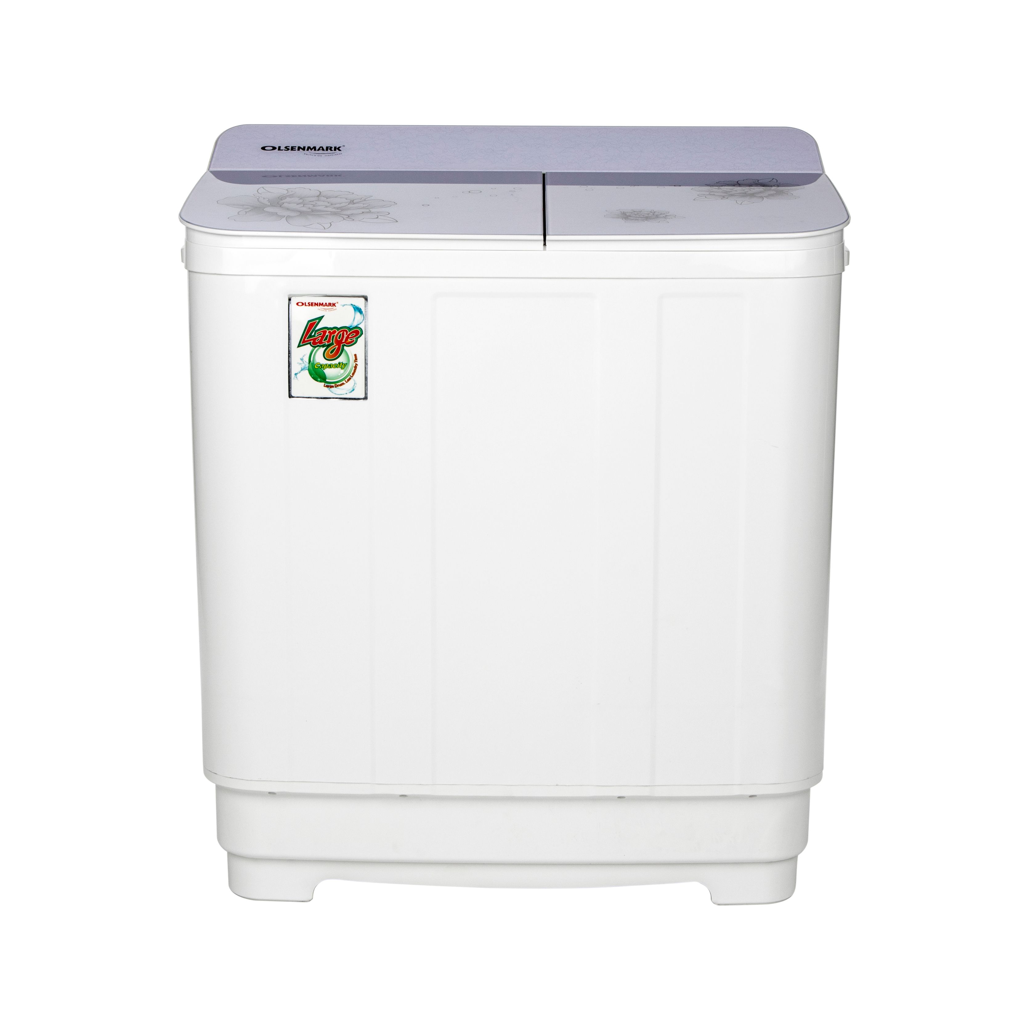 Buy Semi Auto Washing Machine OMSWM1645 White/Grey Online | Danube Home UAE