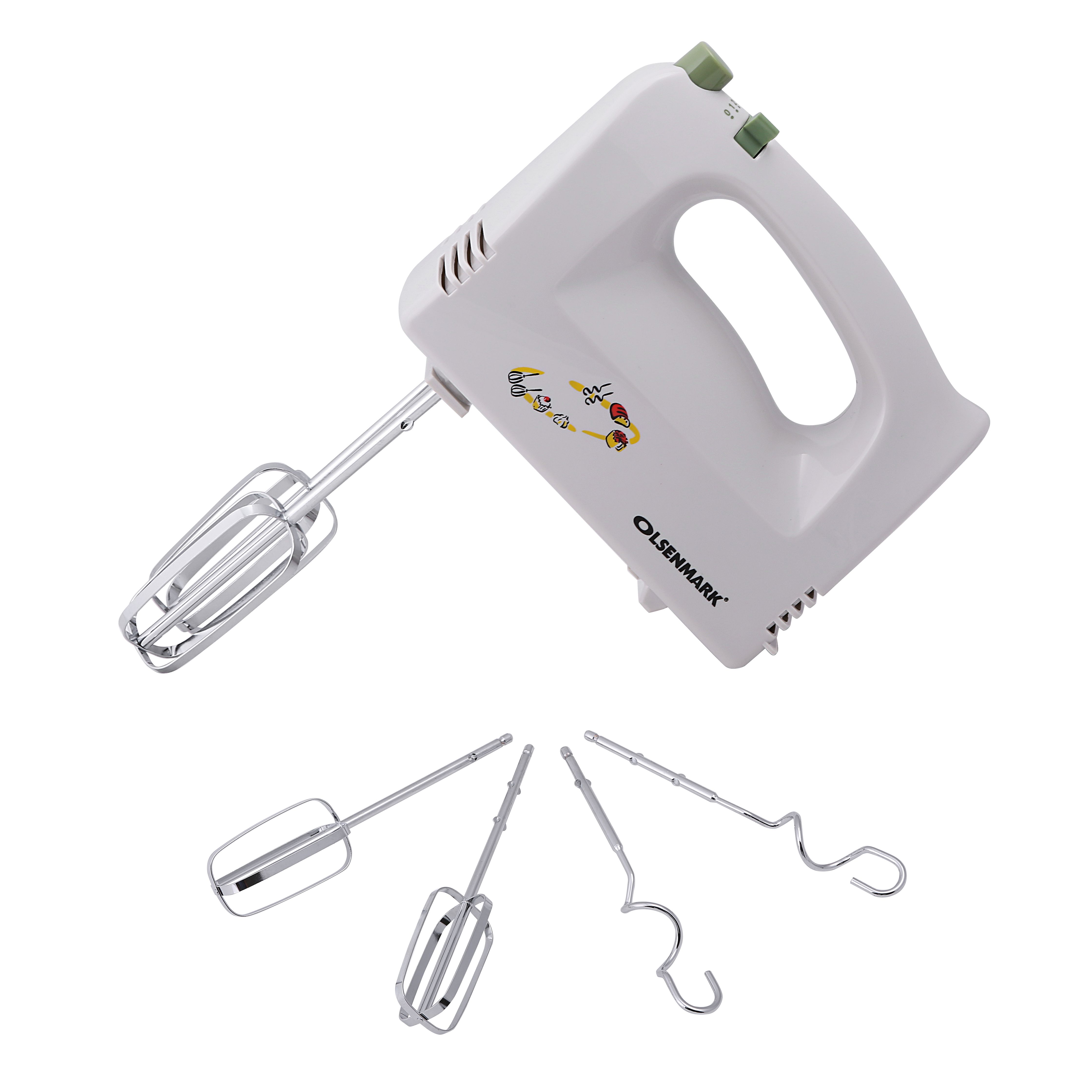 Portable Hand Mixer 160.0 W OMHM2276 White/Silver