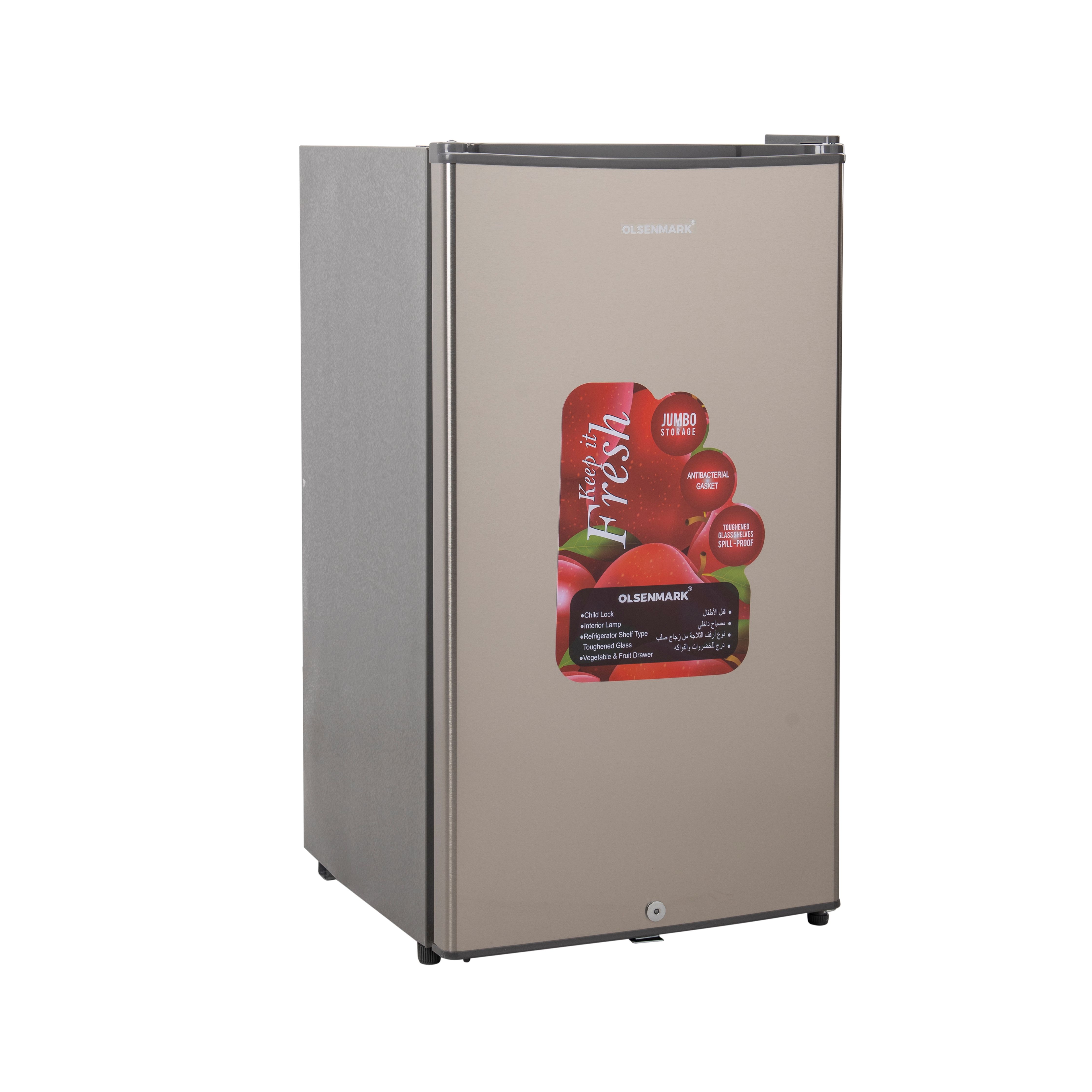 Buy Single Door Refrigerator 110L 110 l OMRF5001 Grey OMRF5001 Grey ...