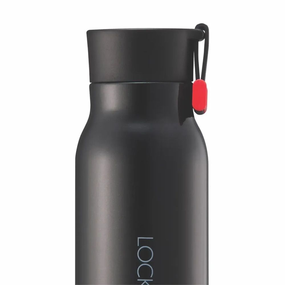 Buy LocknLock Name Tumbler 350ml – Black, Stainless Steel BPA-Free Travel Mug with Spill-Proof ...