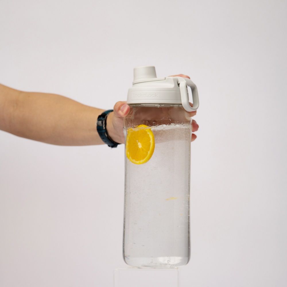 Buy LocknLock Active 2L White Water Bottle – Durable, Easy Grip, Leak ...