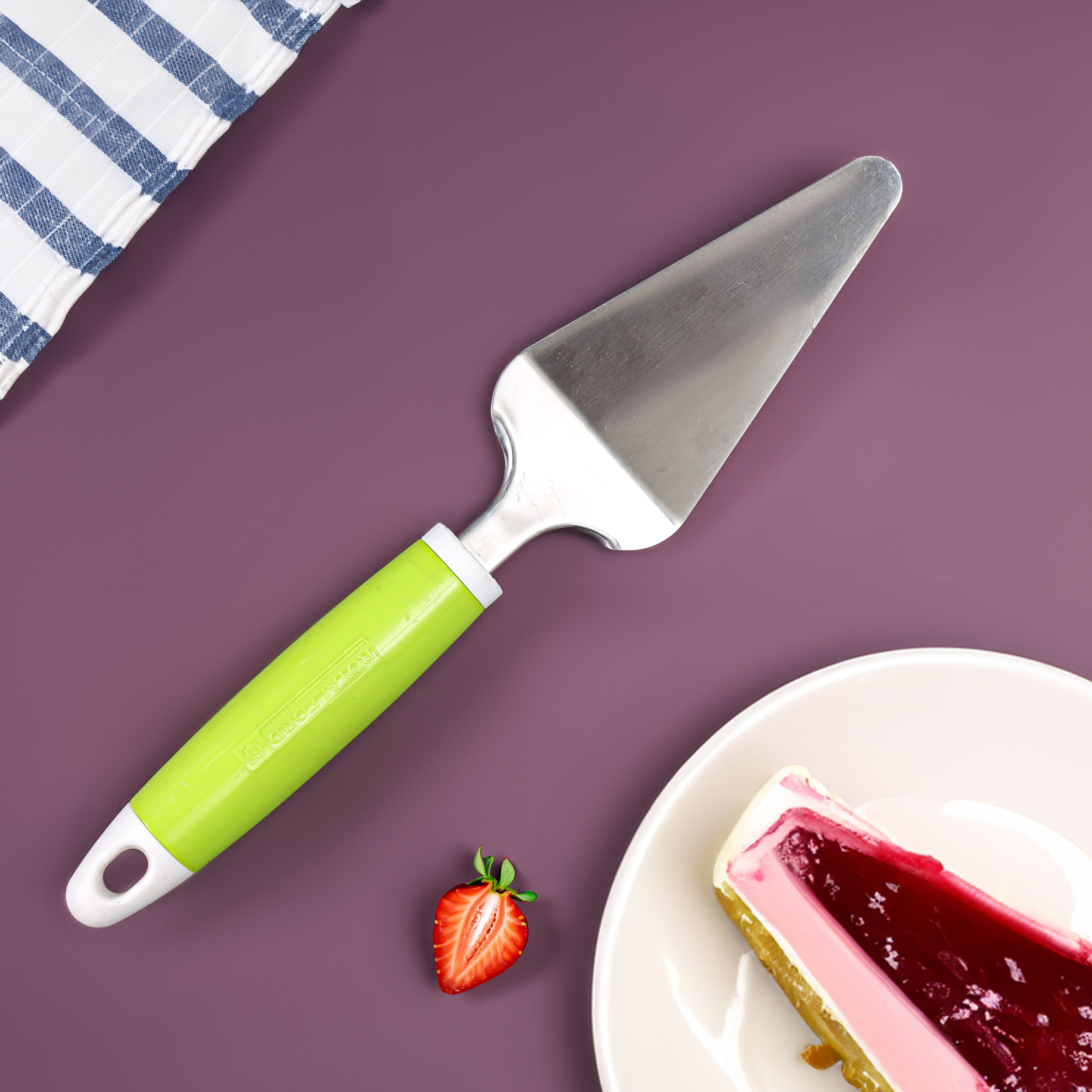 Buy Royalford Stainless Steel Cake Turner RF6311 Online | Danube Home UAE