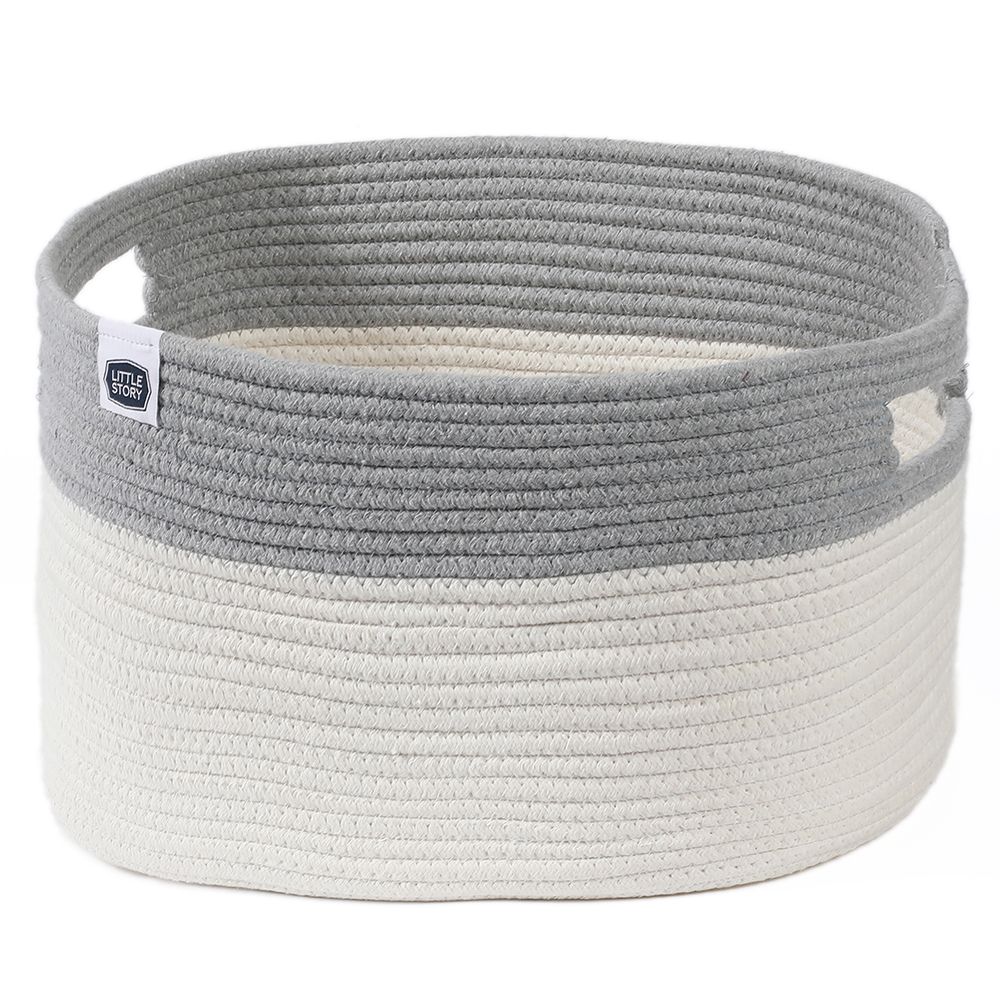 Buy Little Story Multipurpose / Laundry Caddy Basket - White Online ...