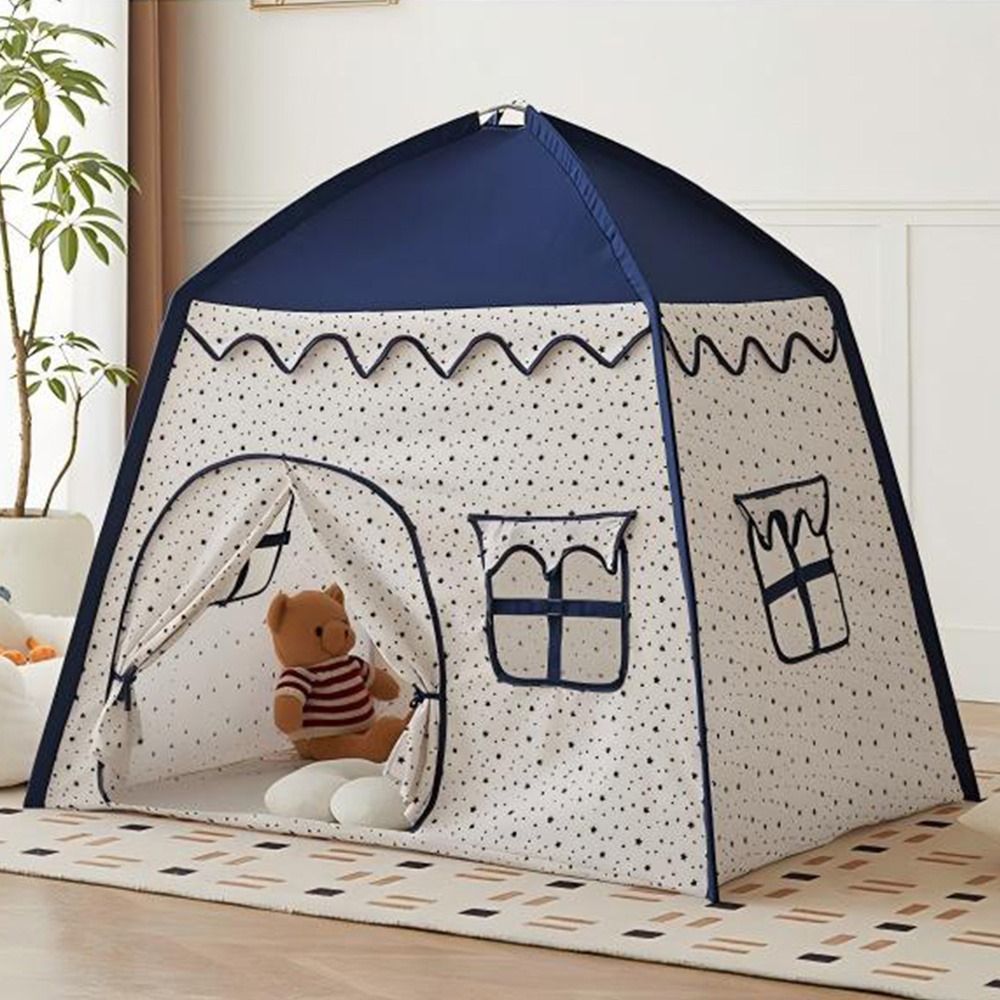 Buy Little Story Foldable Teepee Playpen Canvas Tent Hut Play House ...