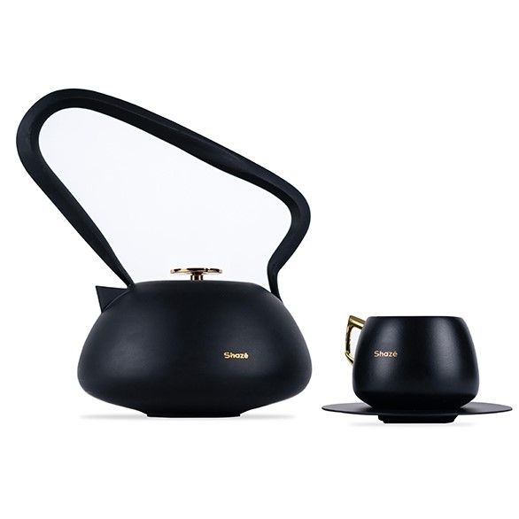 Buy Cha Stainless Steel Tea Kettle Set Online | Danube Home UAE
