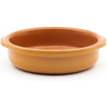 Buy 123 Round Clay Casserole with Handle 23 – 23cm, Corzana Terracotta ...