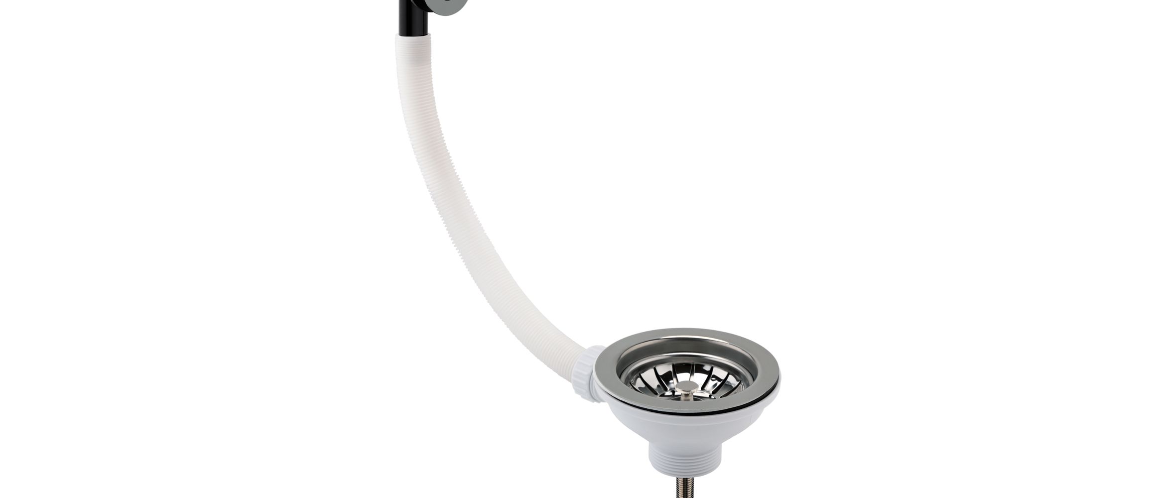Buy Basket Stainer Waste with Round Overflow Online | Danube Home UAE
