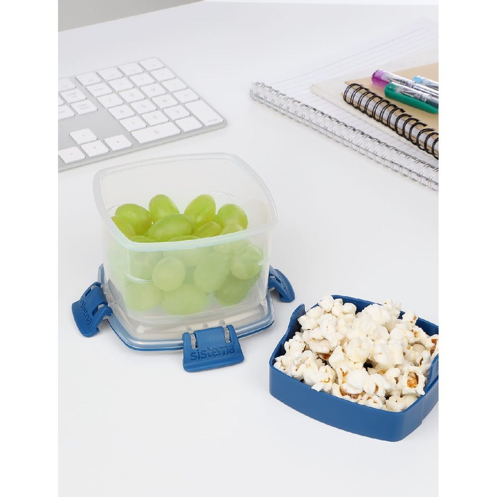 Buy Sistema Snack To Go 400M, stackable food storage container with ...