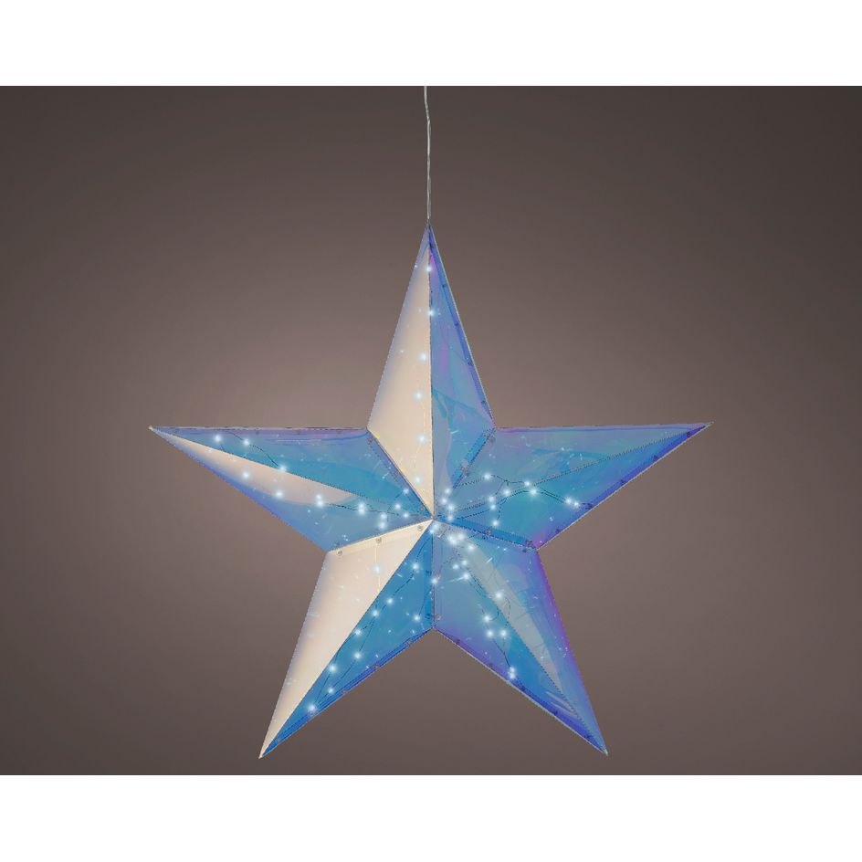 Buy Kaemingk Christmas Micro Led Star Pet Steady Cool White 60Cm Online ...