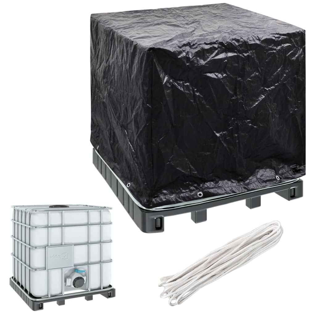 Buy vidaXL IBC Container Cover 8 Eyelets 116x100x120 cm Online | Danube ...