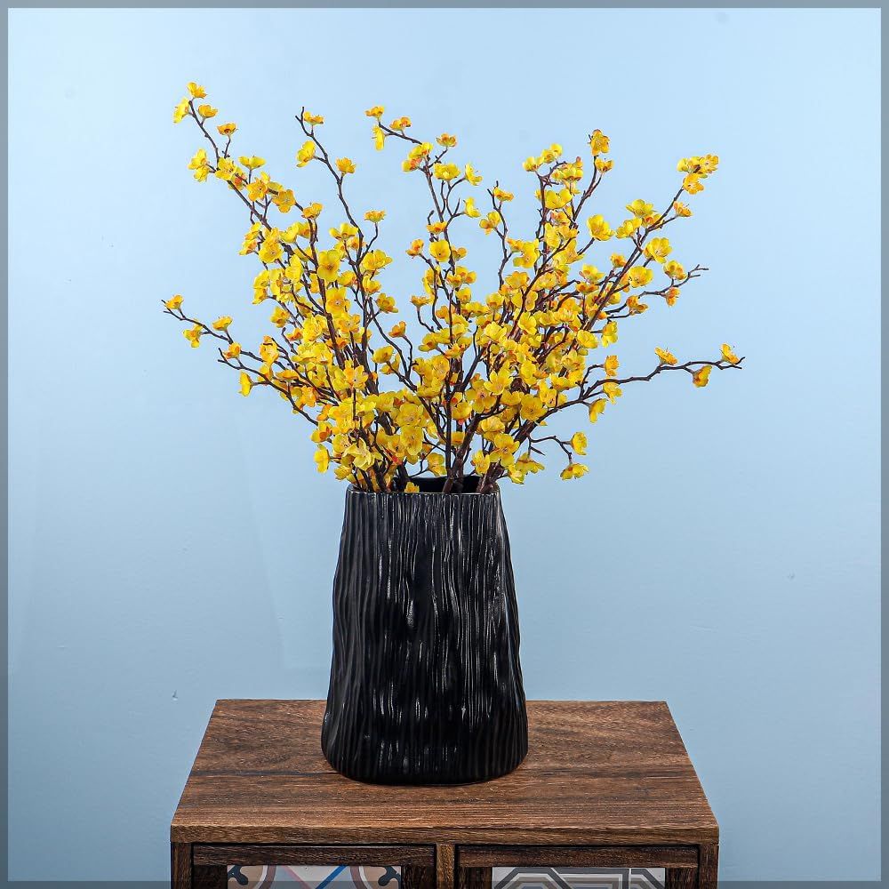 Buy Yatai Ceramic White Color Vases With Full Flower Arrangements ...