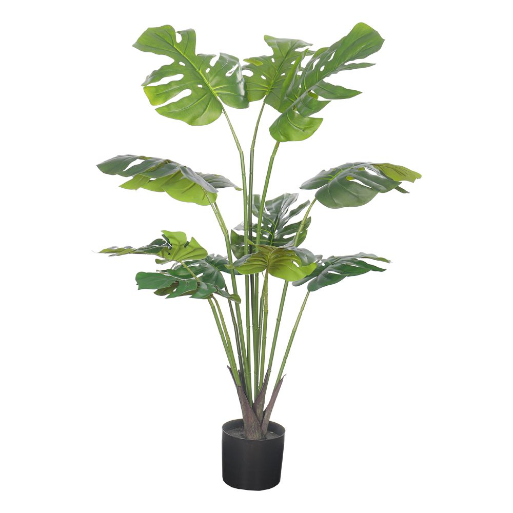 Buy YATAI DECOR Artificial Monstera Plant, Potted Realistic Faux ...