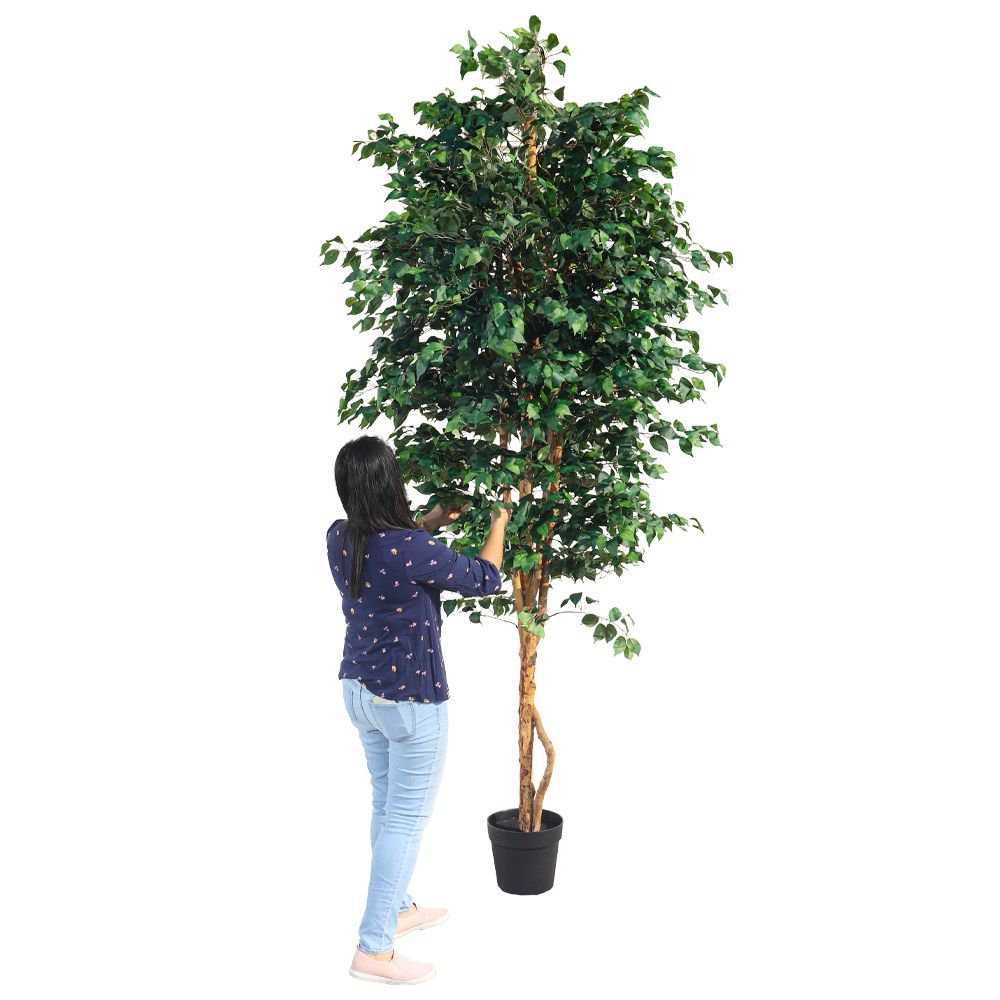 Buy YATAI DECOR 280cm Tall Artificial Ficus Tree, Nearly Natural ...