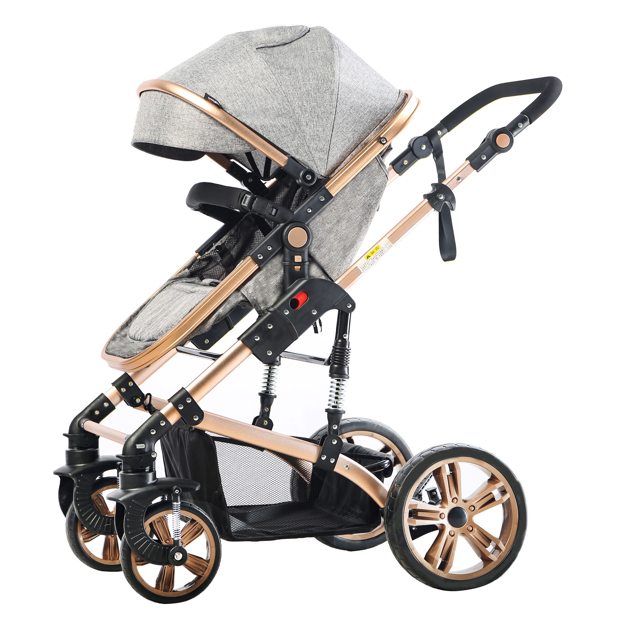 Buy Teknum 3 in 1 Pram stroller - Grey Online | Danube Home UAE