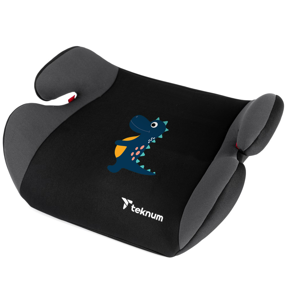 Buy Teknum Happy Dinosaur Car Seat Booster - Grey Online | Danube Home UAE