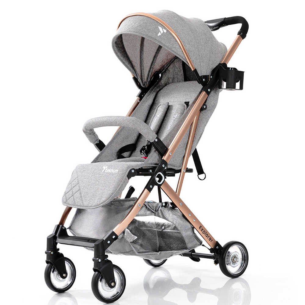 Buy Teknum Explorer Travel Stroller - Grey Online | Danube Home UAE