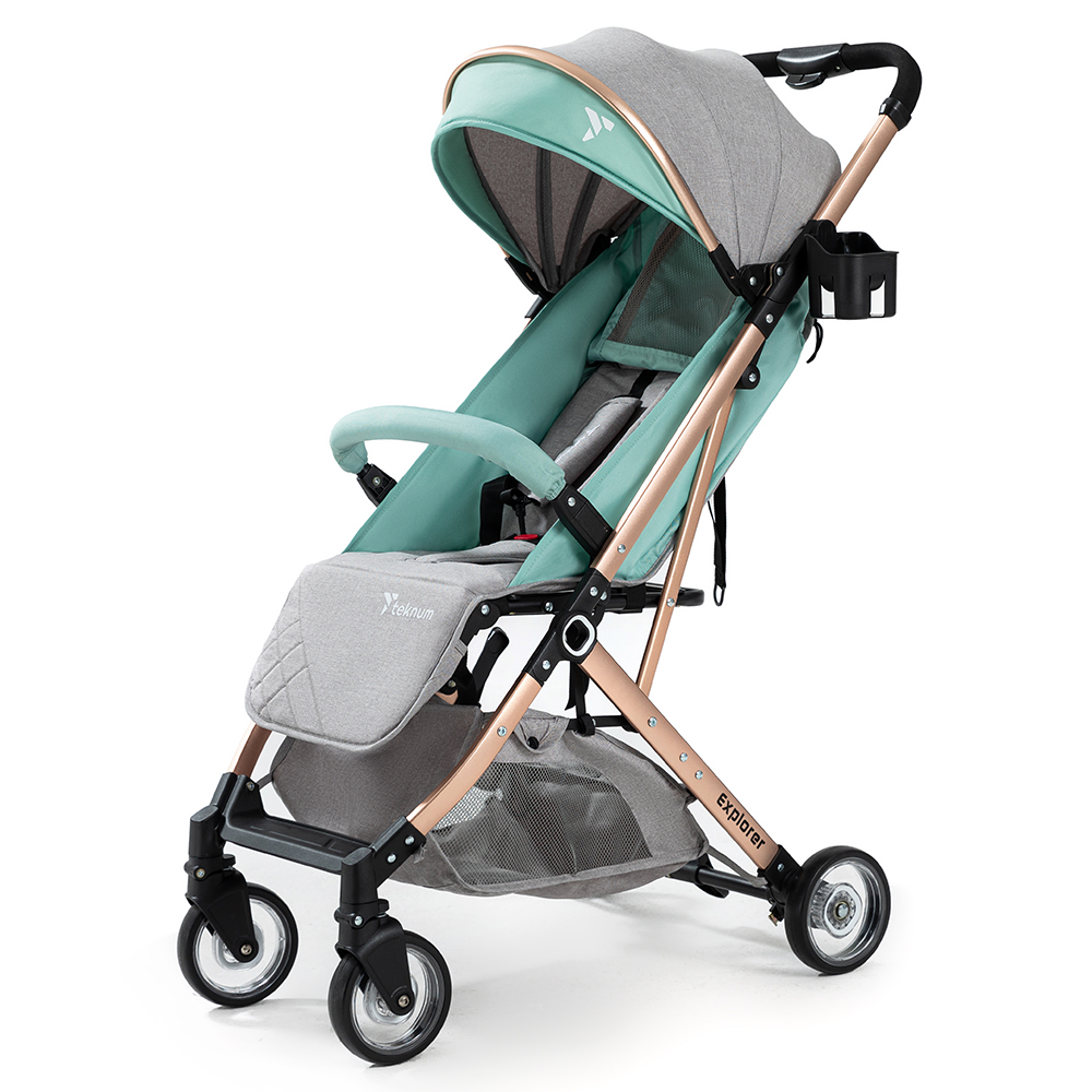 Buy Teknum Explorer Travel Stroller - Mint Green Online | Danube Home UAE