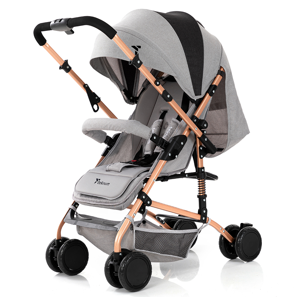 Buy Teknum Reversible Trip Stroller Grey Online | Danube Home UAE